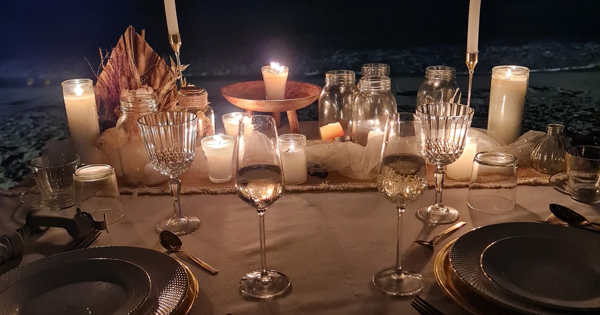 Exceptional moonlight dinner (chef & table service) - Tourcrib