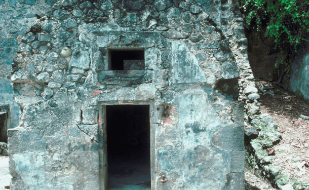 Cyparis' dungeon in Saint-Pierre in Martinique - Tourcrib